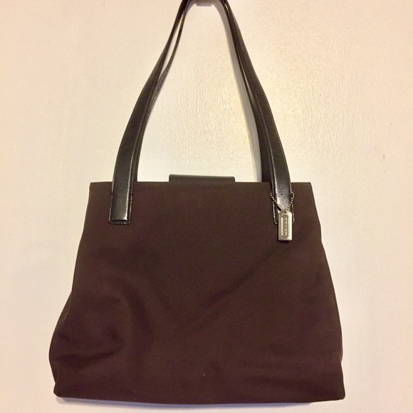 Coach | Bags | Coach Nylon Handbag | Poshmark